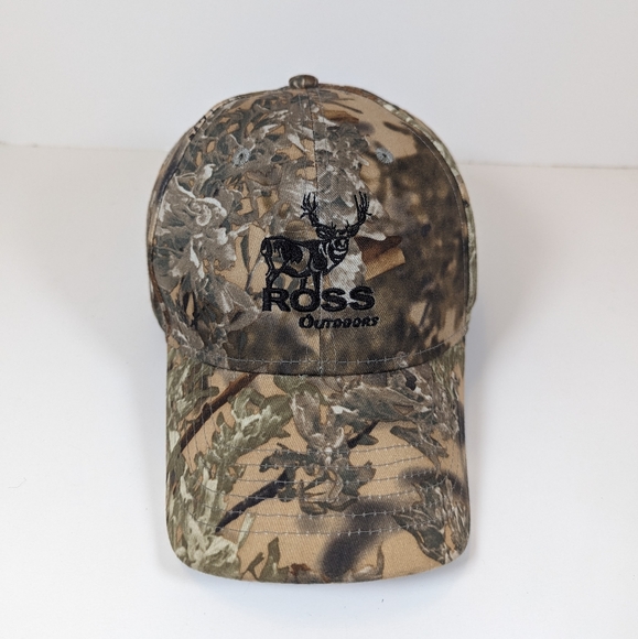 Ross Outdoors | Accessories | Ross Outdoors Camo Strap Back Baseball ...